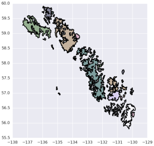 Plotting polygon Shapefiles on a Matplotlib Basemap with GeoPandas ...